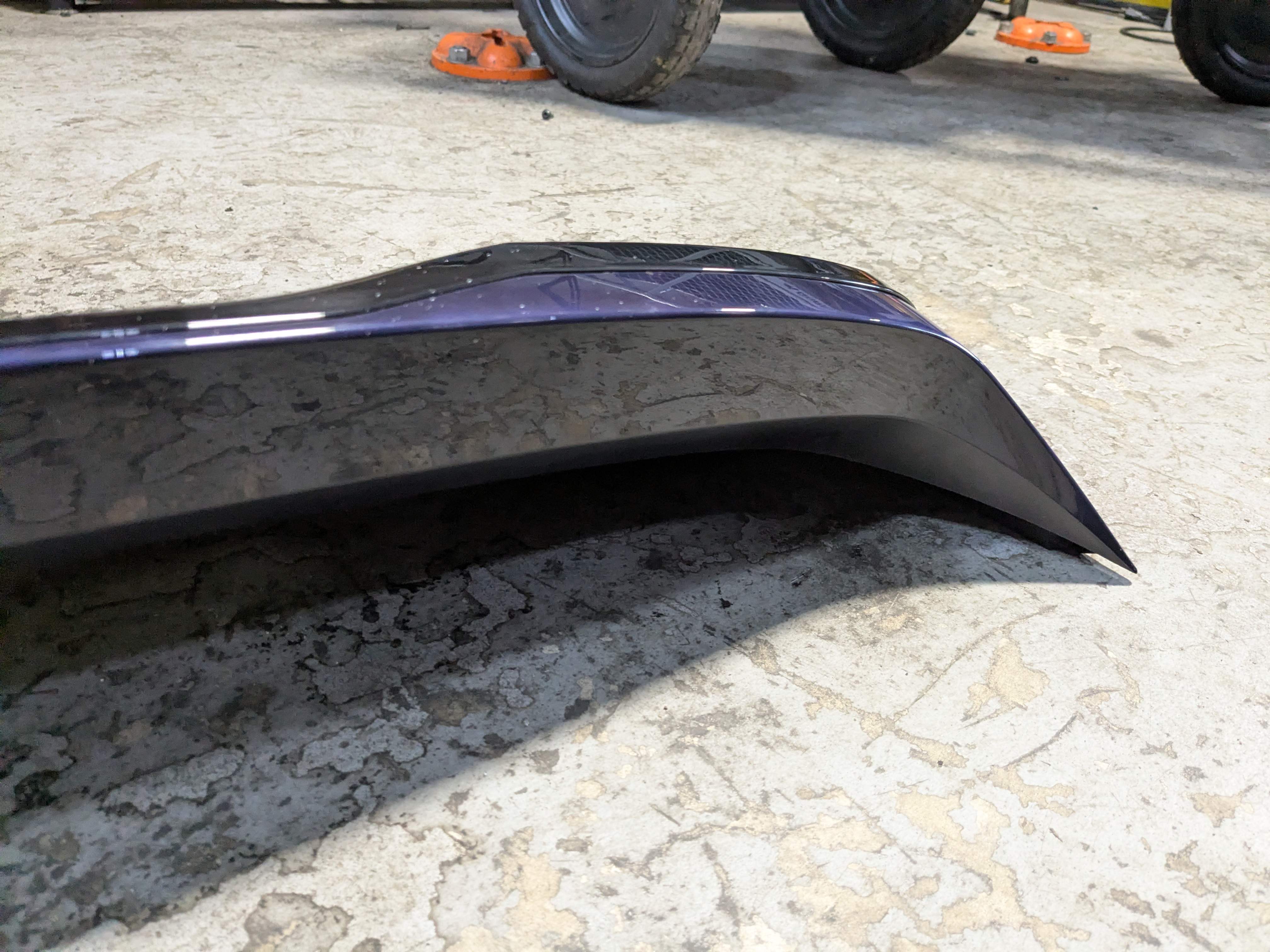 18-23 OEM BMW G01 X3 Rear Liftgate Trunk Roof Wing Spoiler Brake Light ...