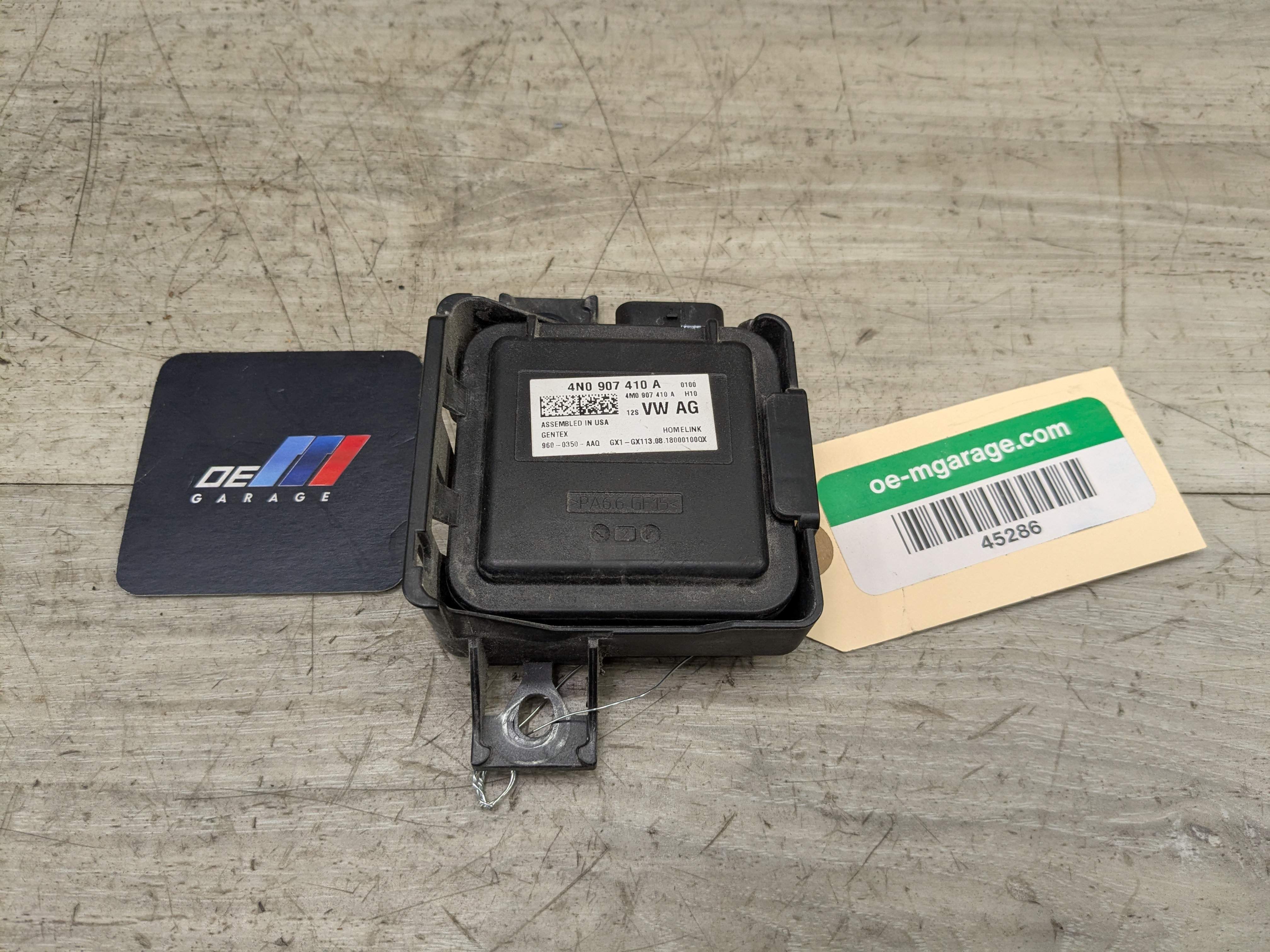 OEM AUDI A6 A8 Q5 SQ5 HomeLink Garage Door Opener Function Control Uni ...