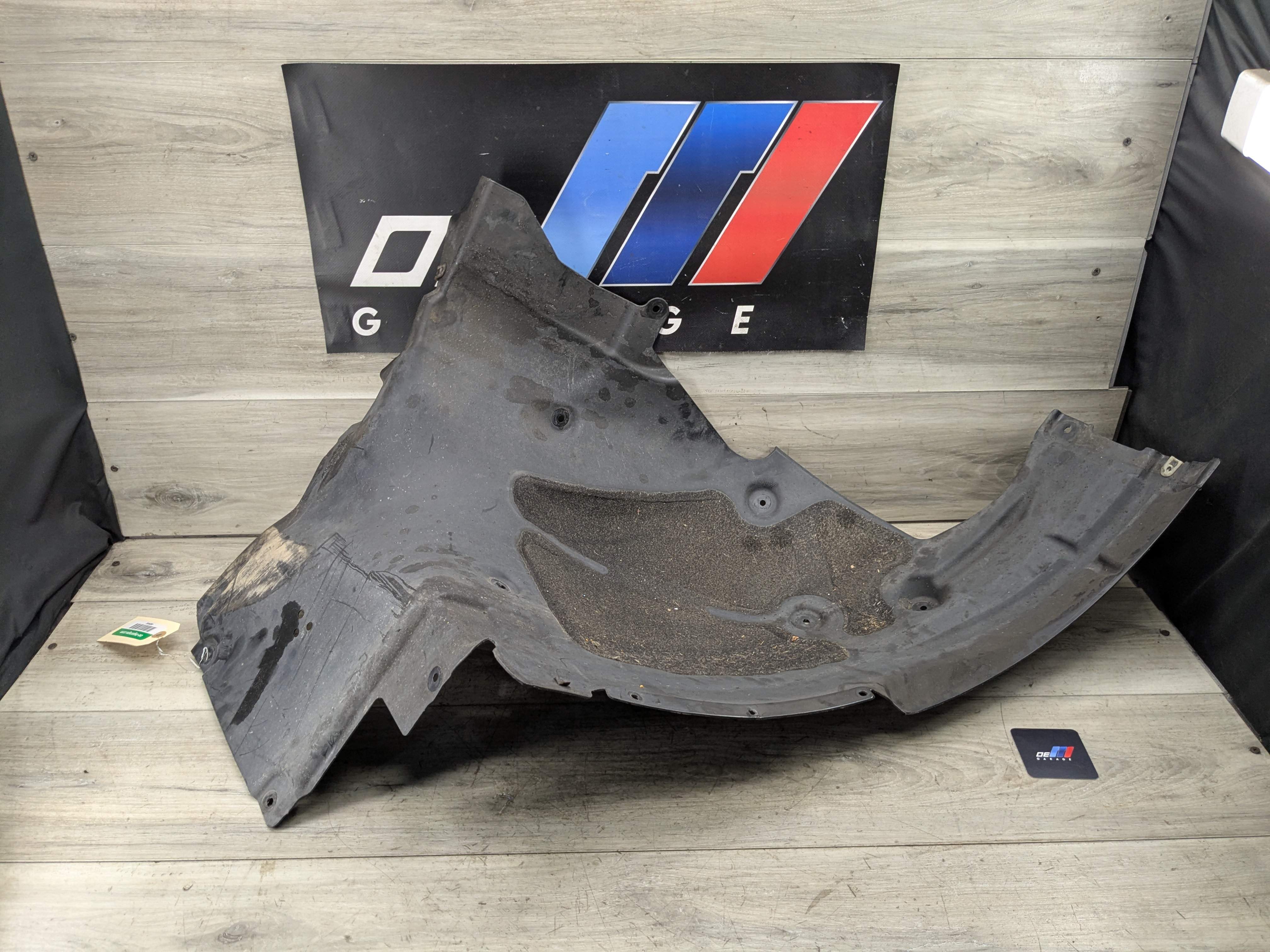 OEM BMW G20 330 M340 Front Left Driver Rearward Fender Liner Wheel Spl ...