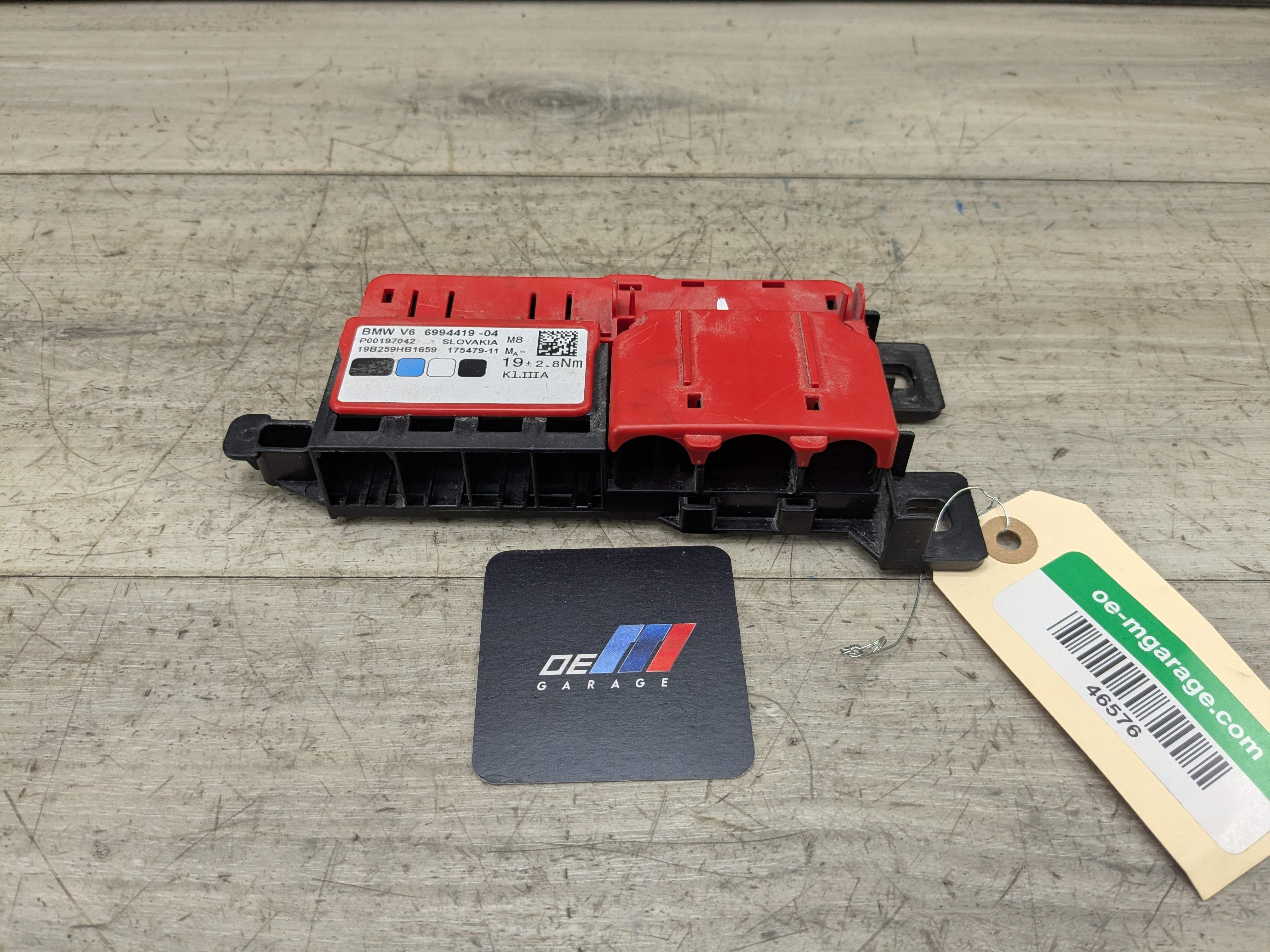 OEM BMW G20 G22 G23 G26 G80 G82 B+ Positive Battery Junction Terminal ...