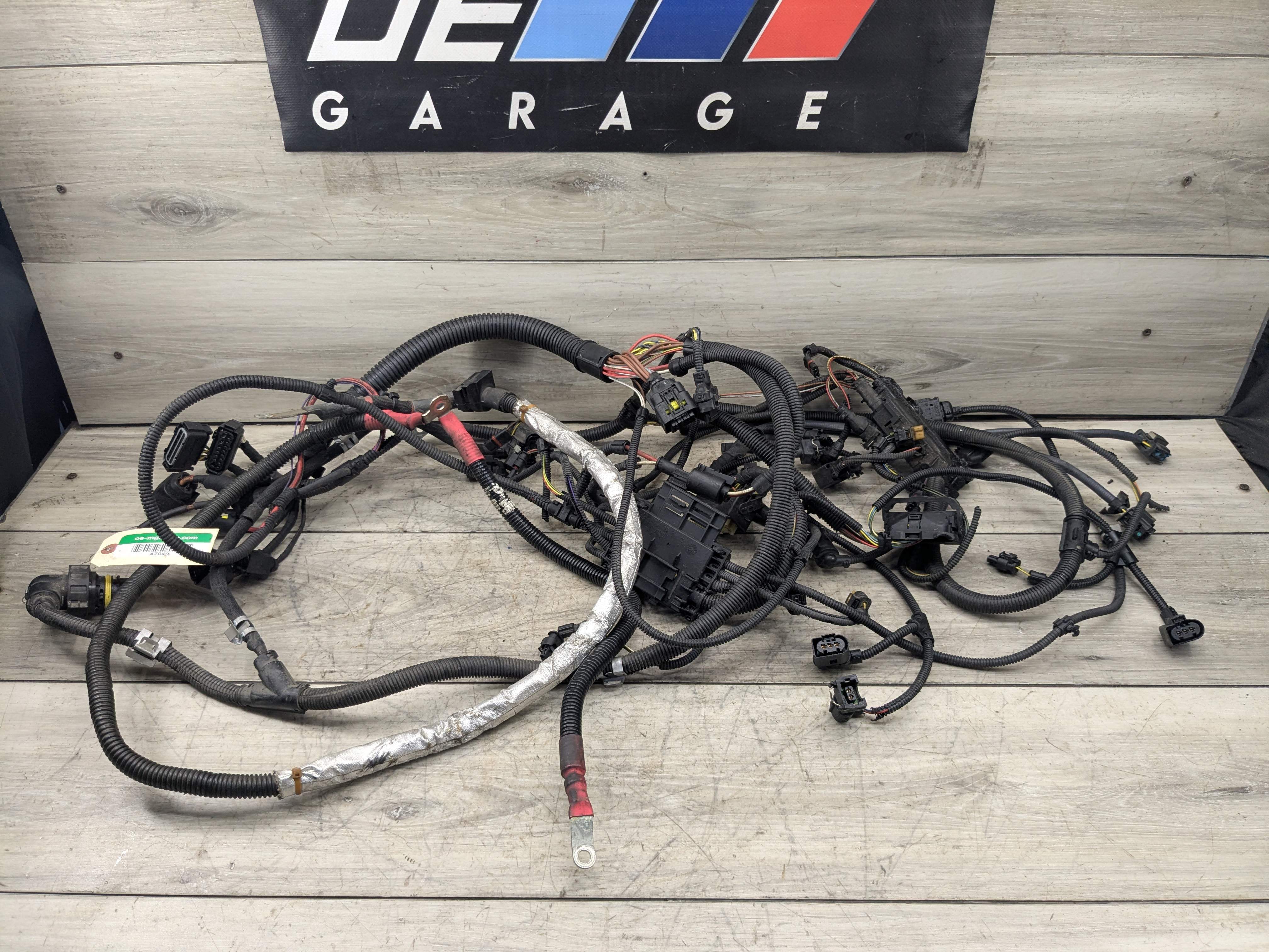 OEM BMW F22 F30 F32 F36 335iX 435iX Engine N55 Transmission Wiring Har ...