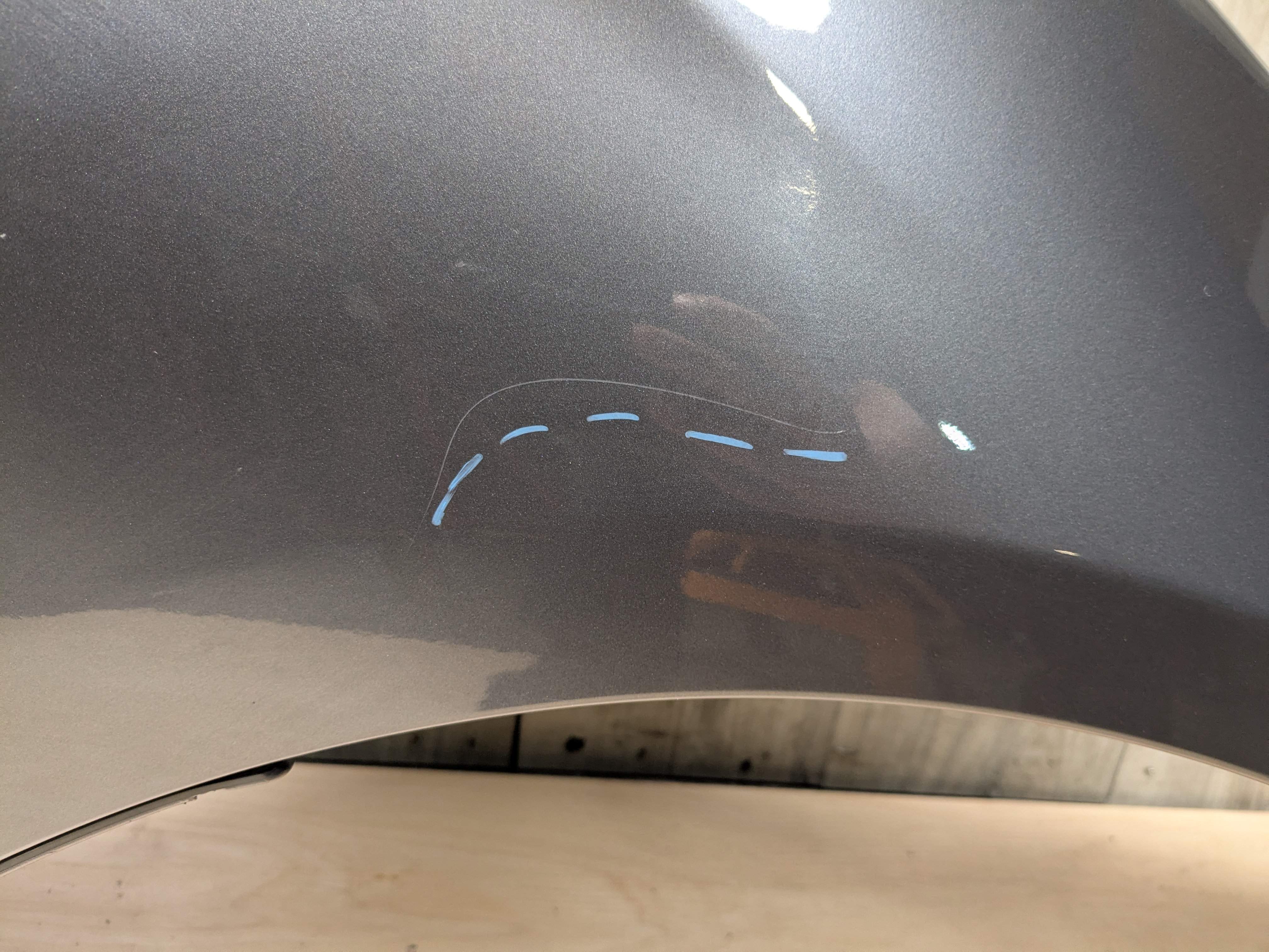 *14-17 OEM BMW F33 F32 F36 428 430 435 Front Right Passenger Fender Pa ...