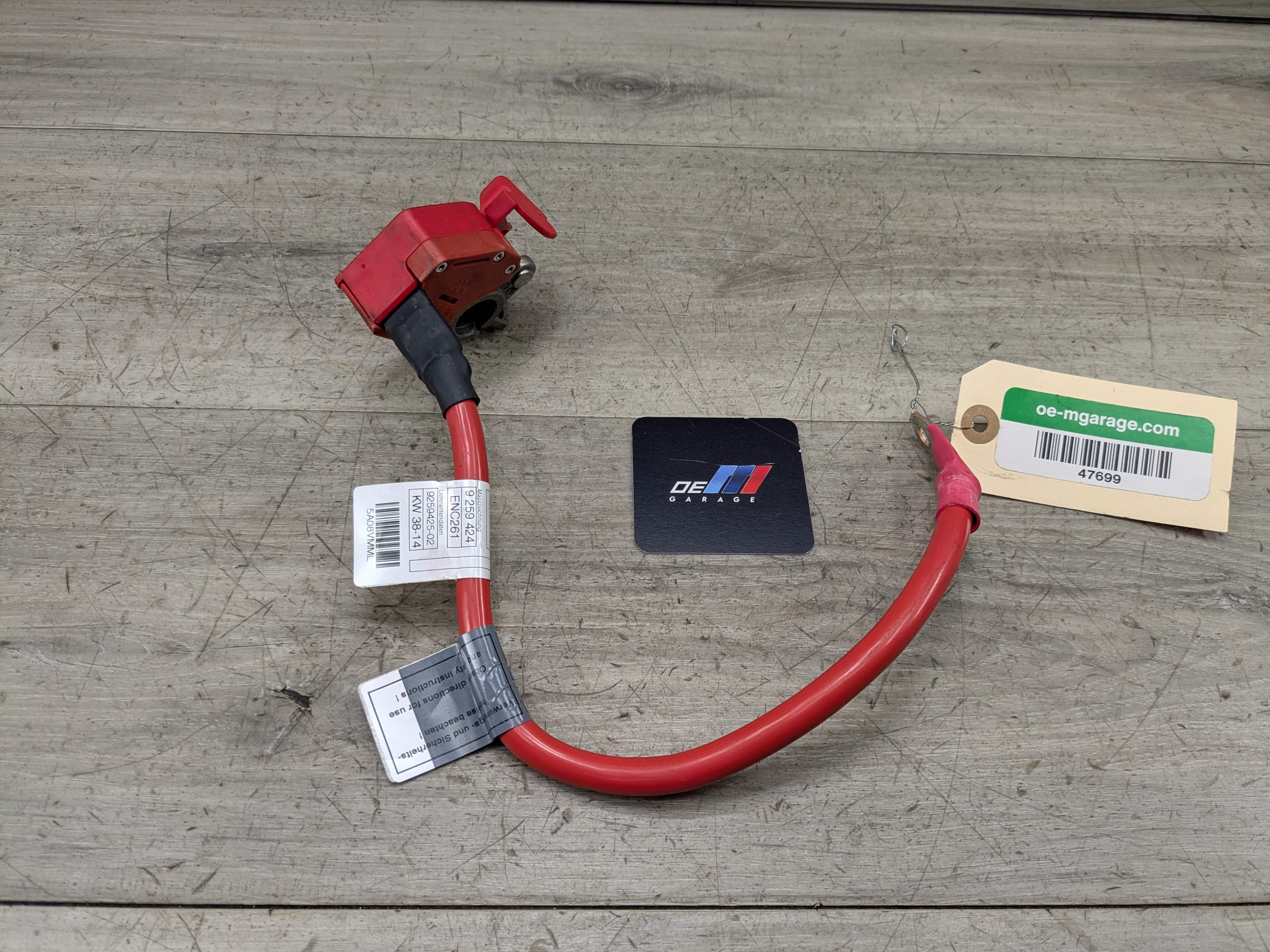 12-20 OEM BMW F30 F32 F80 F82 M4 Battery Plus Pole Terminal Positive R ...