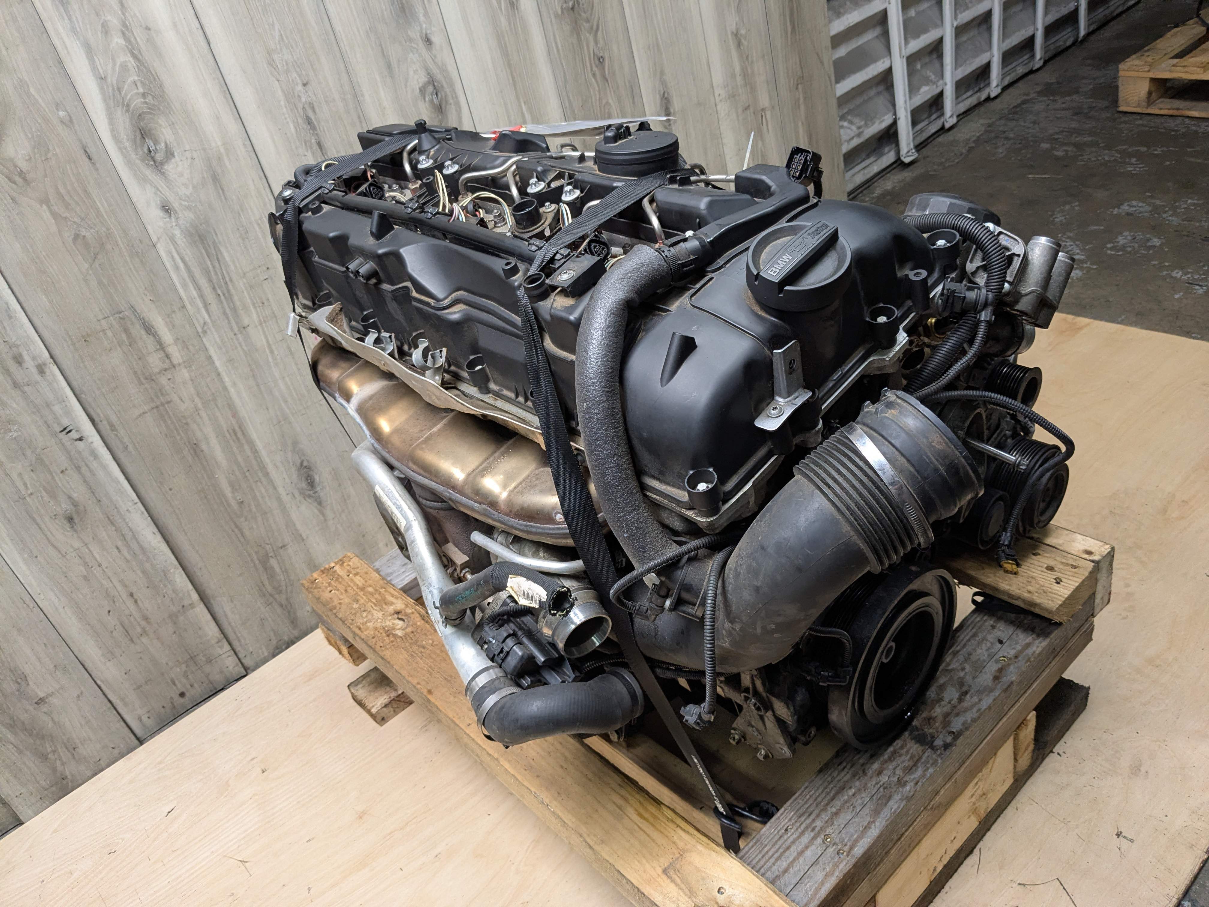 14-16 OEM BMW F30 F32 F36 AWD Long Block N55 COMPLETE ENGINE MOTOR 206 ...