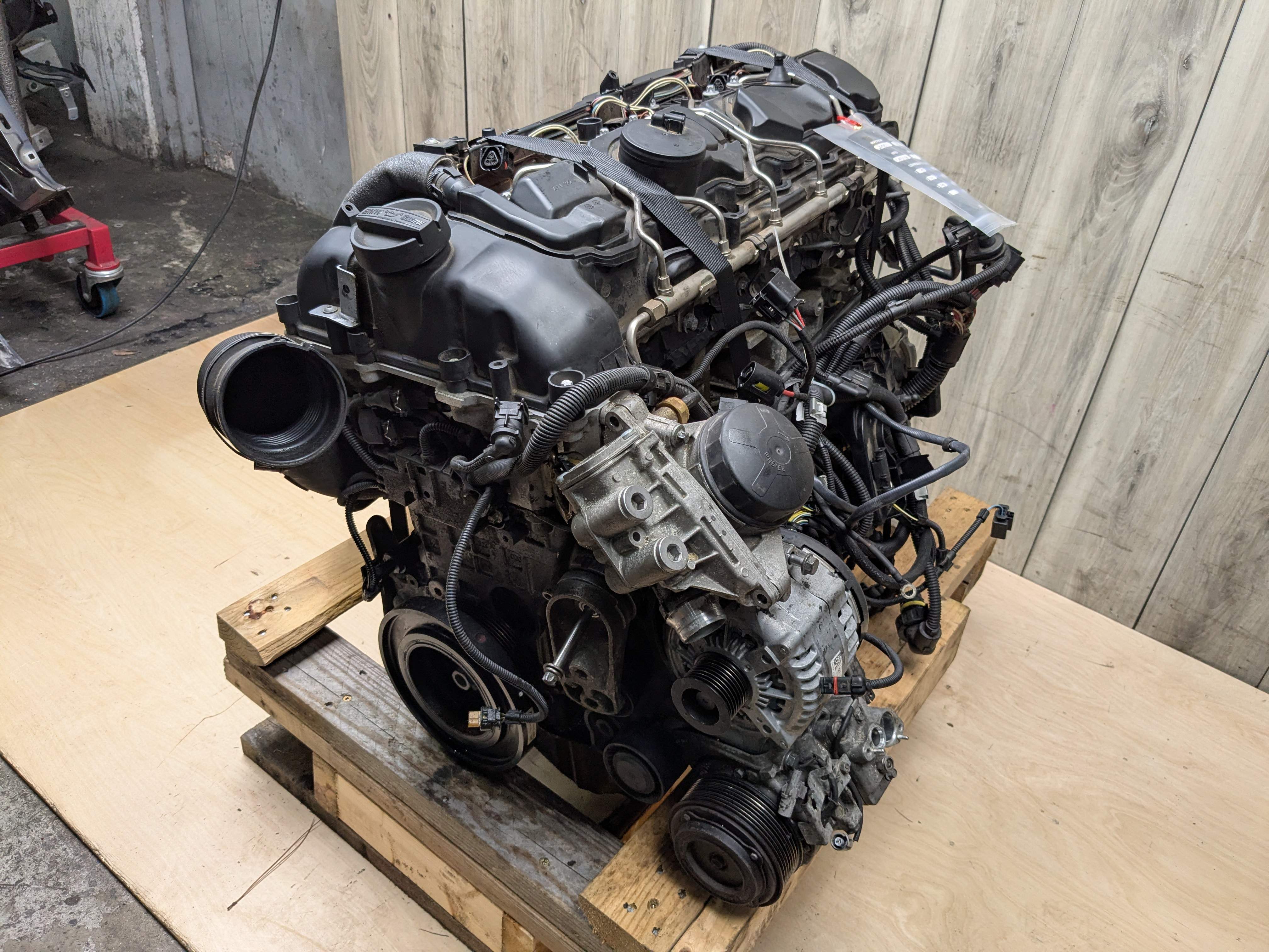 14-16 OEM BMW F30 F32 F36 AWD Long Block N55 COMPLETE ENGINE MOTOR 206 ...