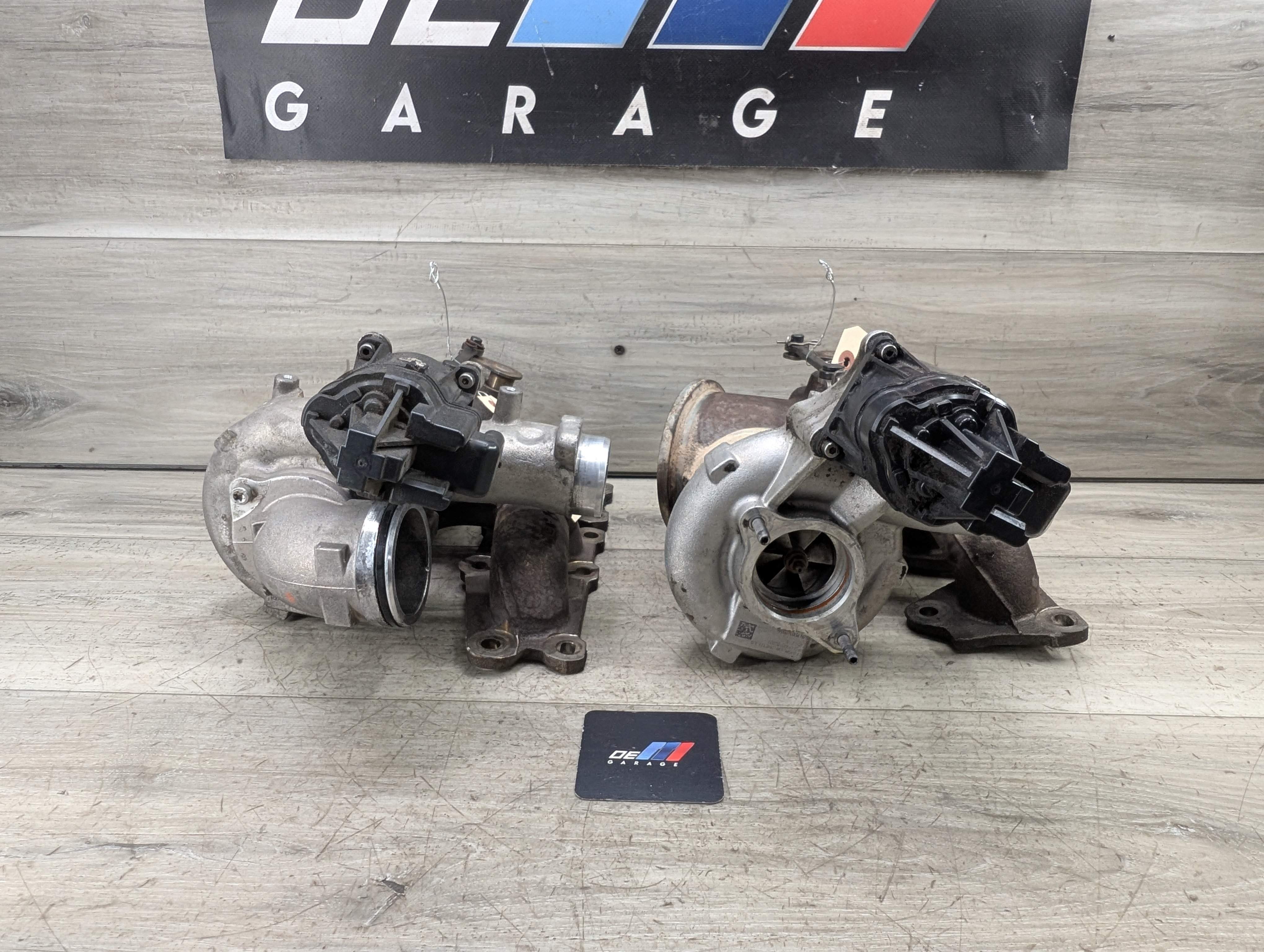 OEM BMW F80 F82 F83 F87 M2 M3 M4 S55 Engine Turbos Turbocharger EWG SE ...