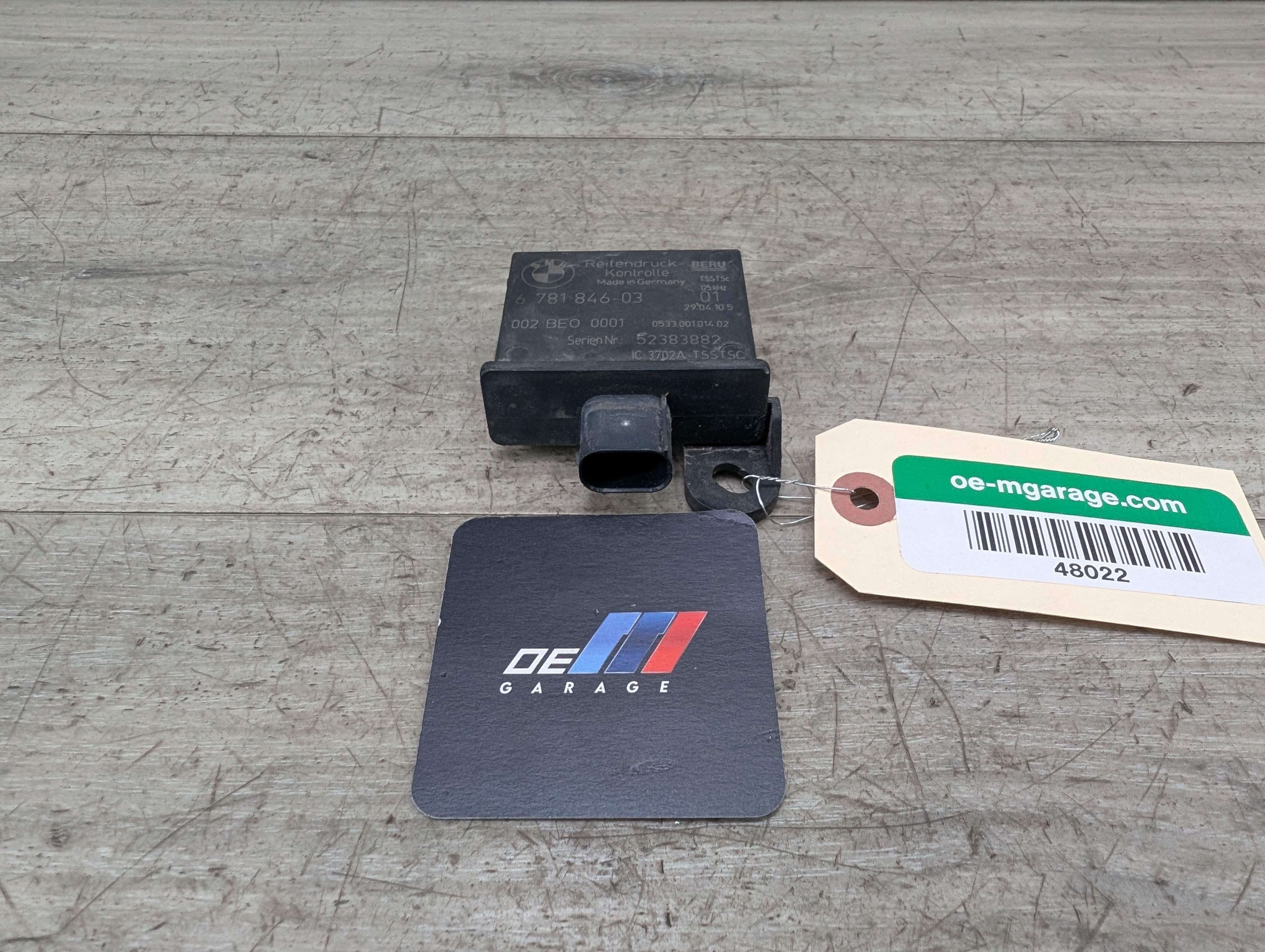 OEM BMW E70 E90 E92 X5 Trigger Transmitter Tire Pressure Monitor Senso ...