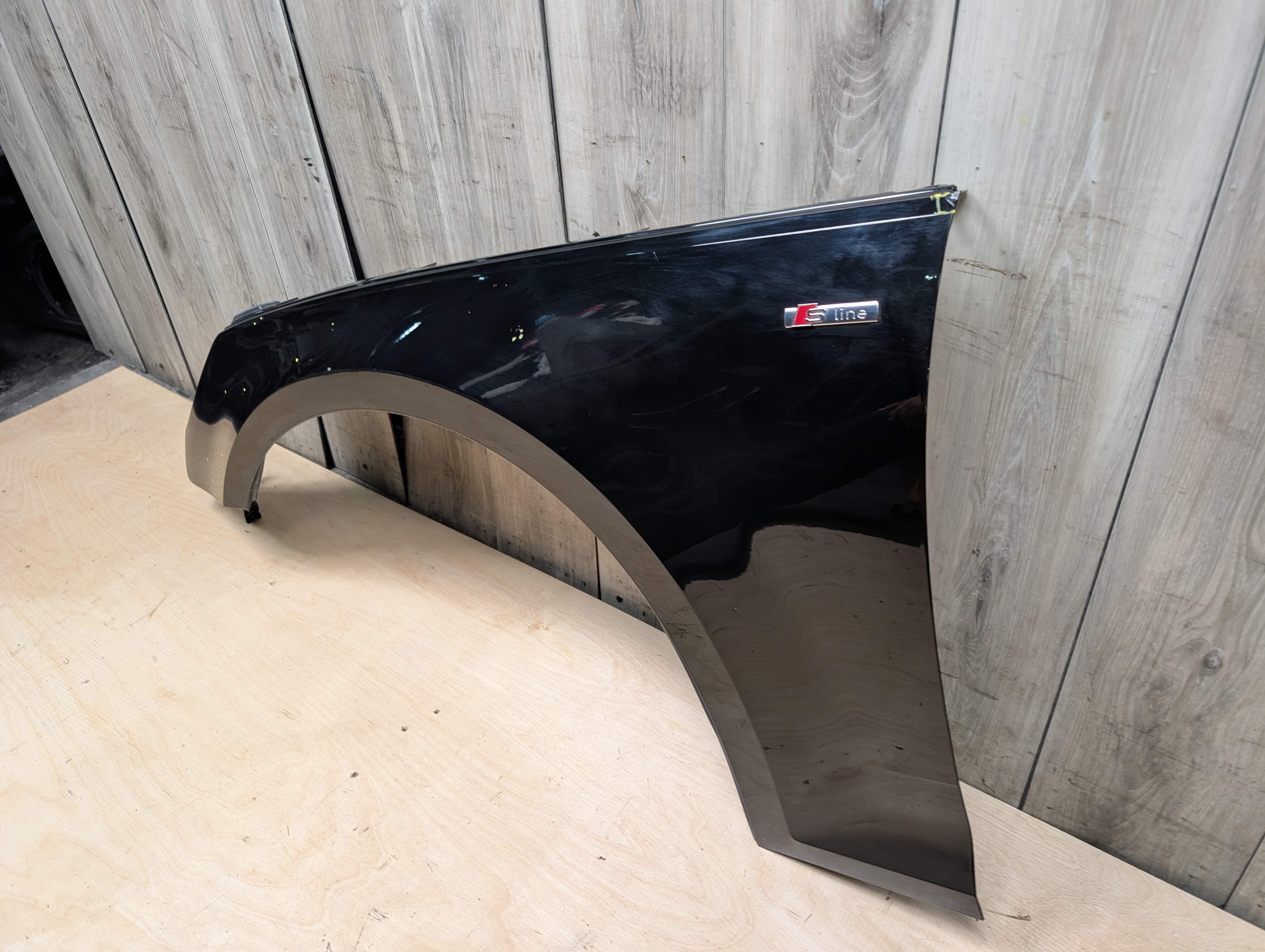 *17-19 OEM AUDI A4 S4 B9 Front Left Driver Fender Panel Black – oeM Garage
