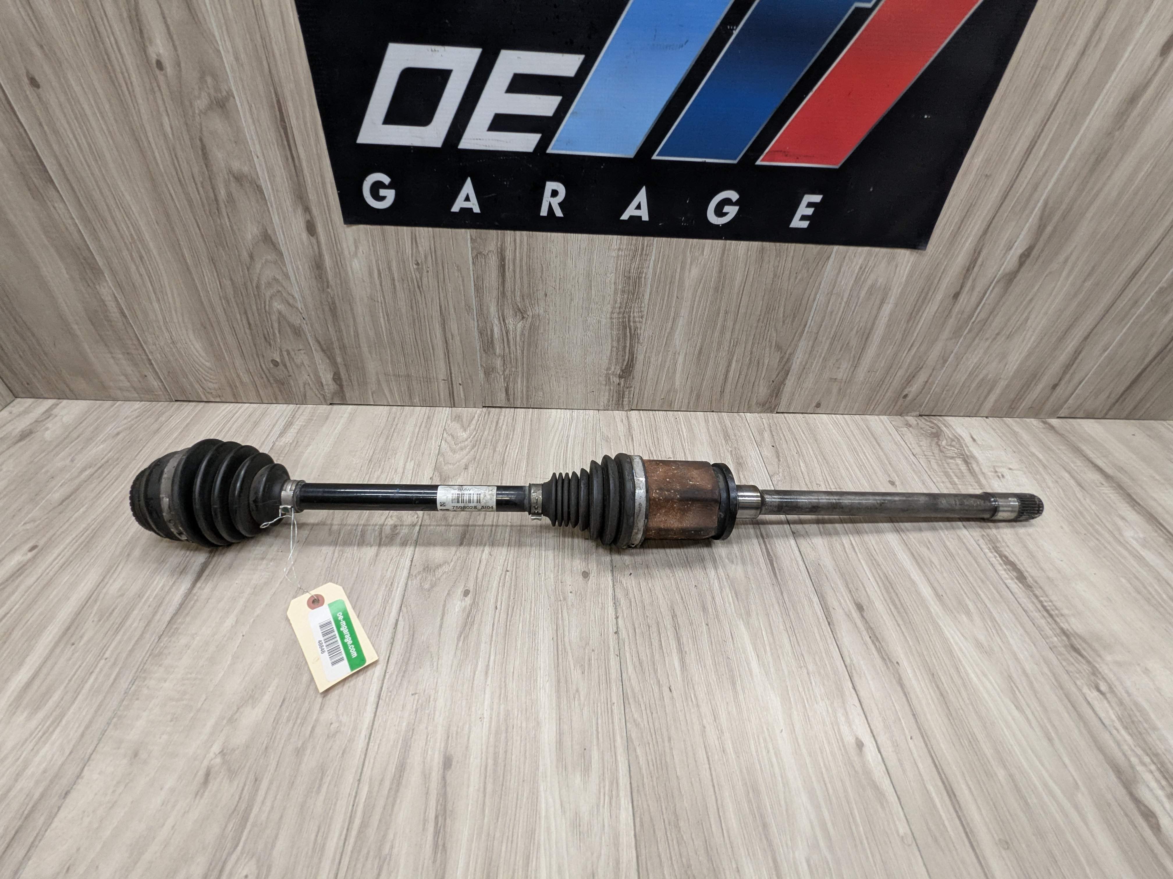 11-17 OEM BMW F25 X3 28iX AWD Front Right Passenger Output Shaft CV Ax ...