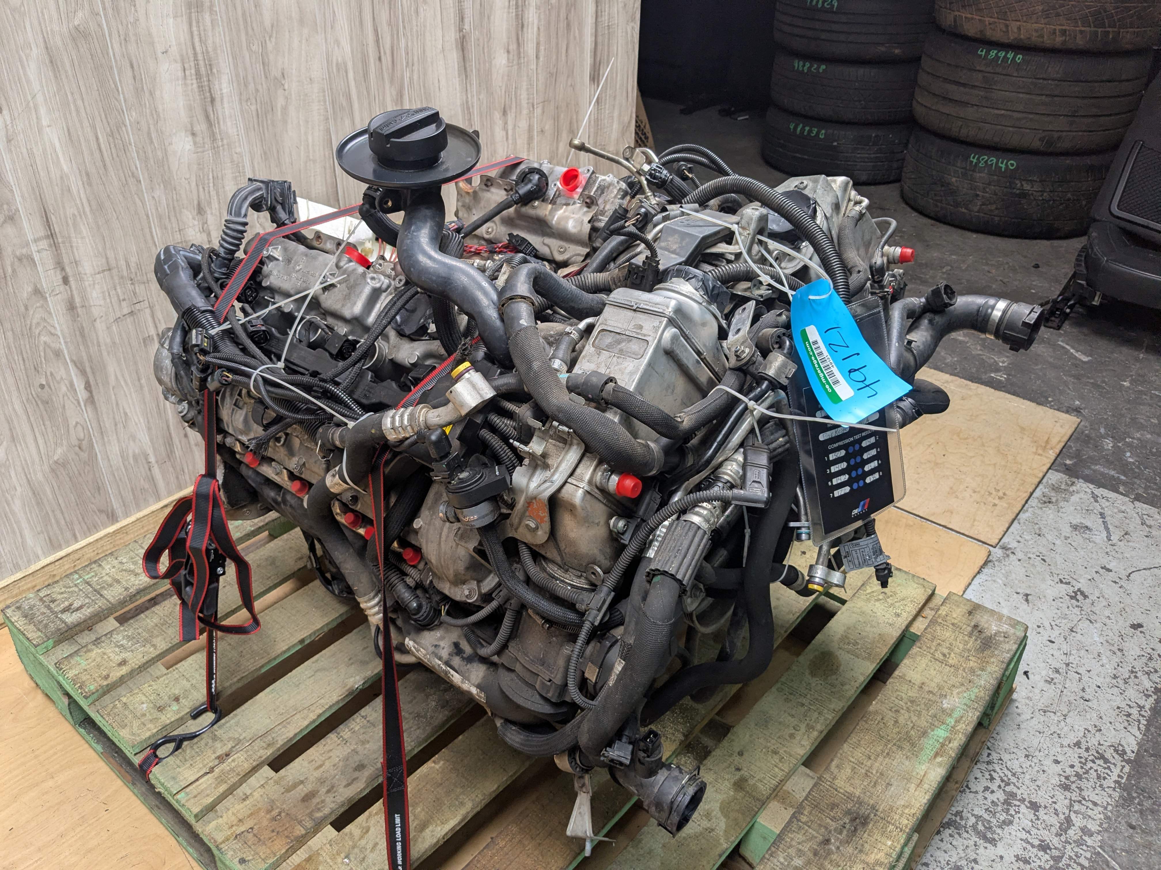 10-14 OEM BMW E70 E71 X5M S63 4.4L V8 AWD Engine Motor Long Block Assy ...