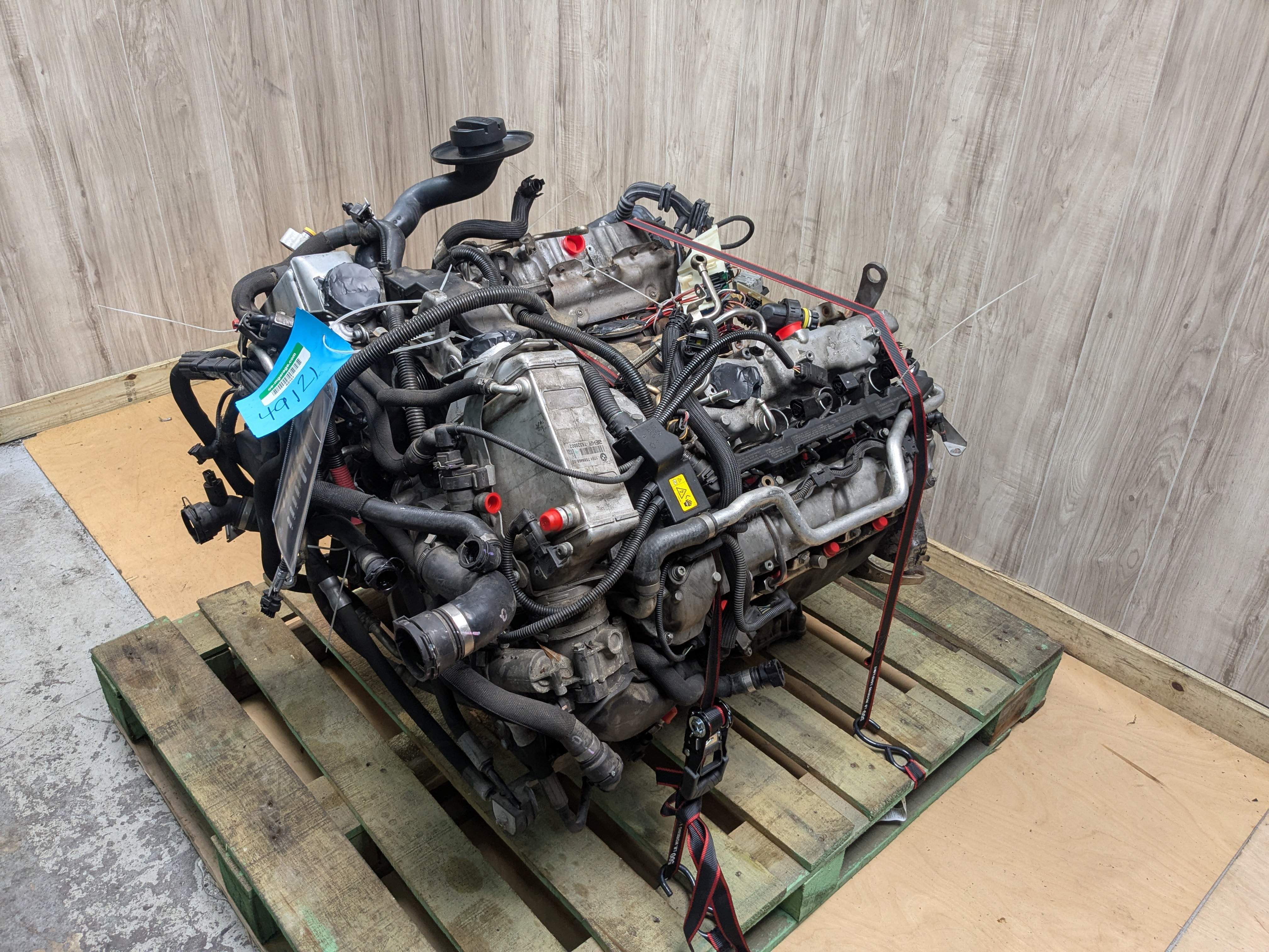 10-14 OEM BMW E70 E71 X5M S63 4.4L V8 AWD Engine Motor Long Block Assy ...