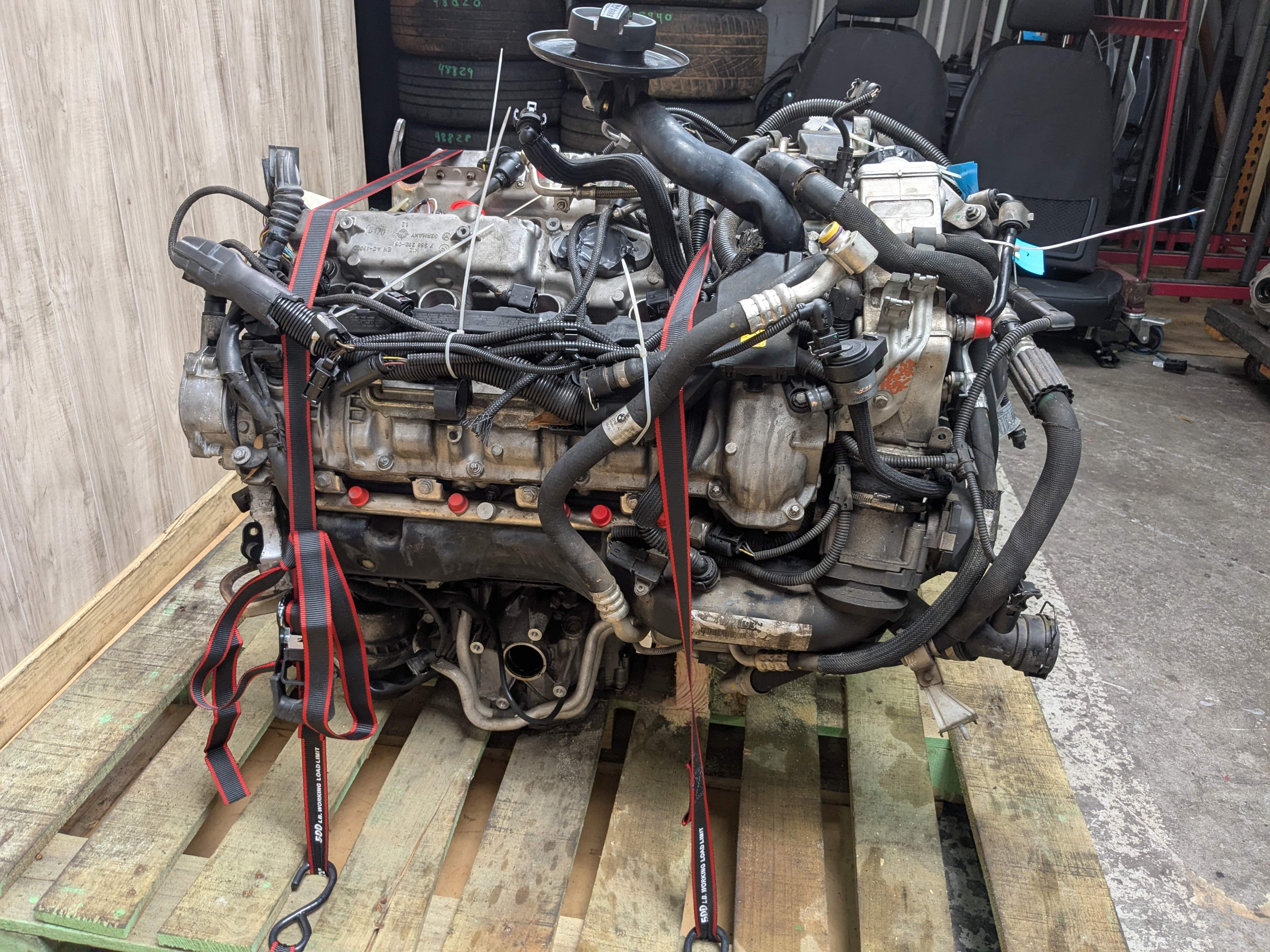 10-14 OEM BMW E70 E71 X5M S63 4.4L V8 AWD Engine Motor Long Block Assy ...