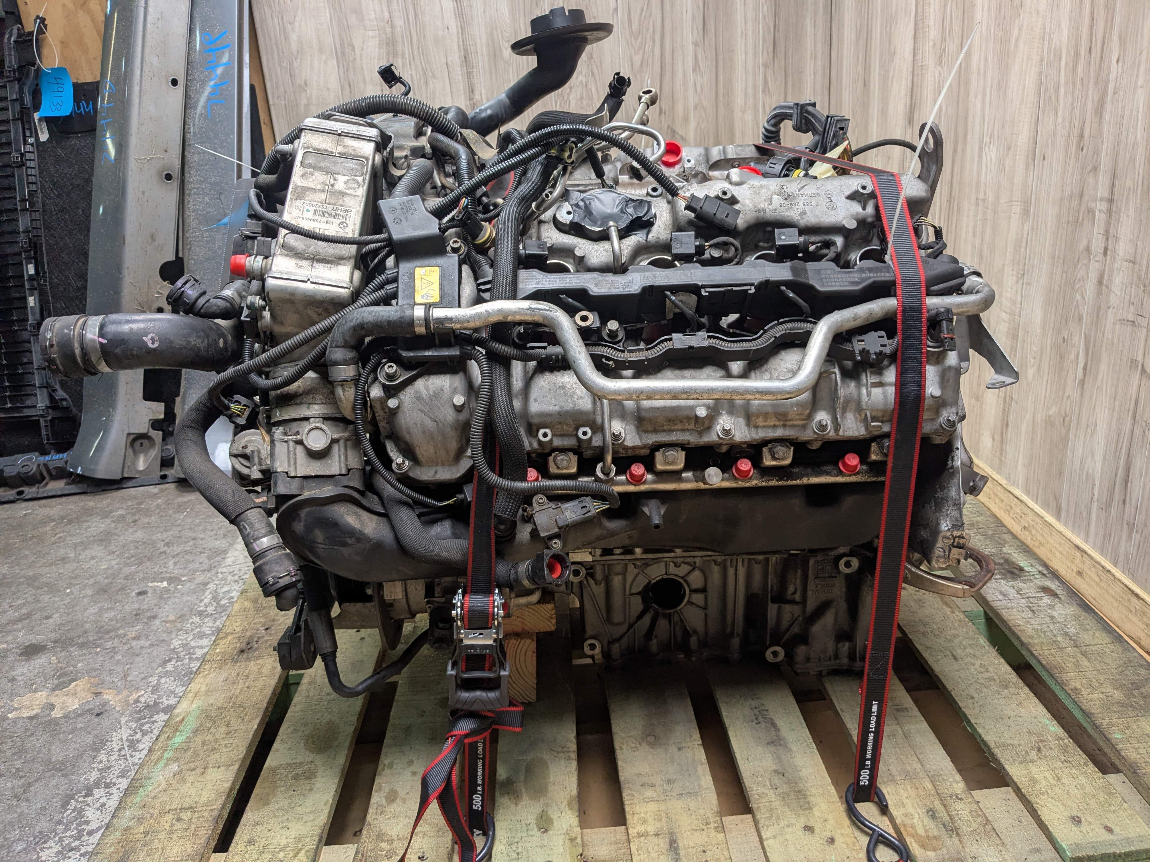 10-14 OEM BMW E70 E71 X5M S63 4.4L V8 AWD Engine Motor Long Block Assy ...