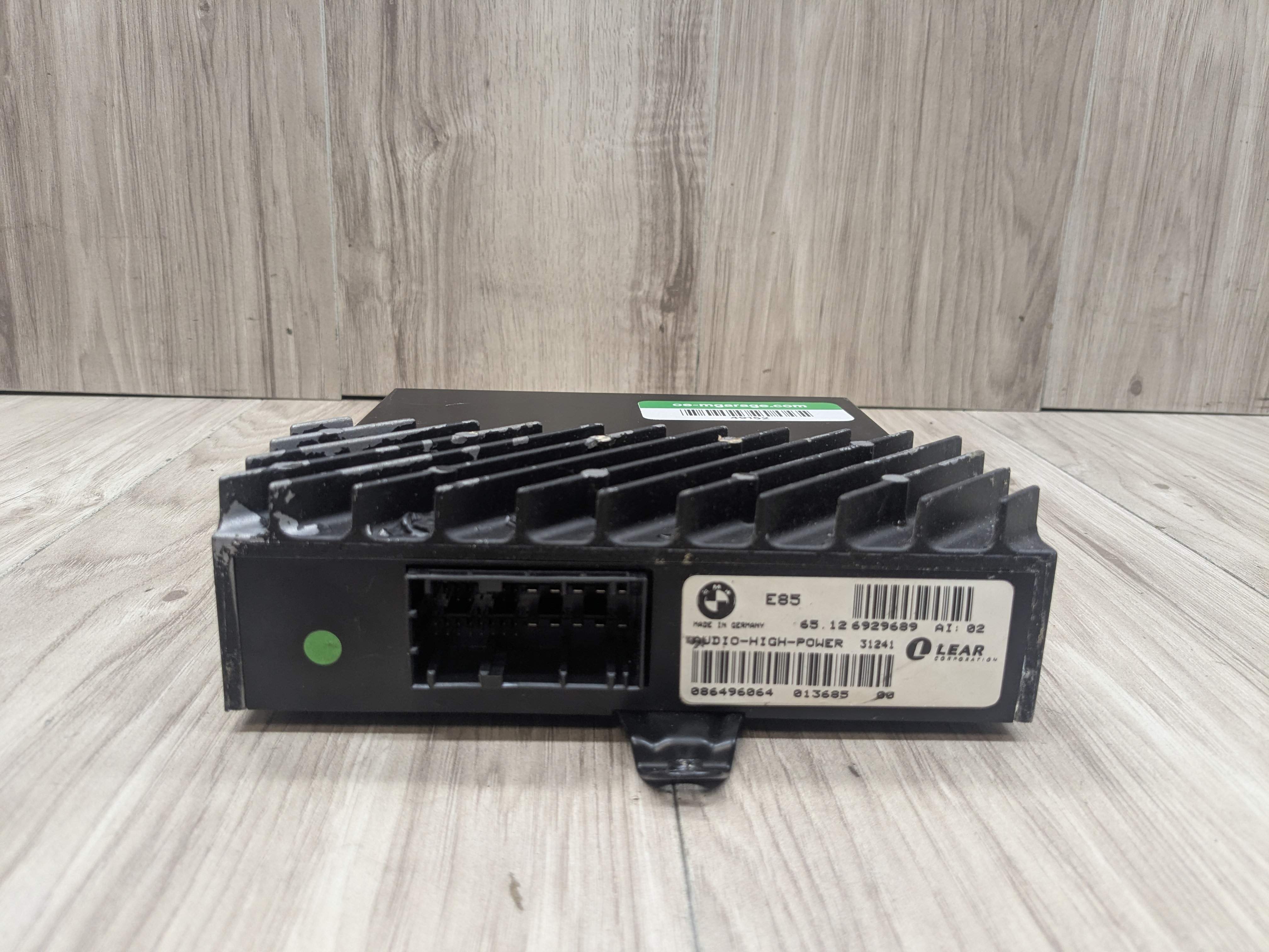 03-08 OEM BMW E85 Z4 Lear Radio Audio Amplifier Hifi Amp System Module ...