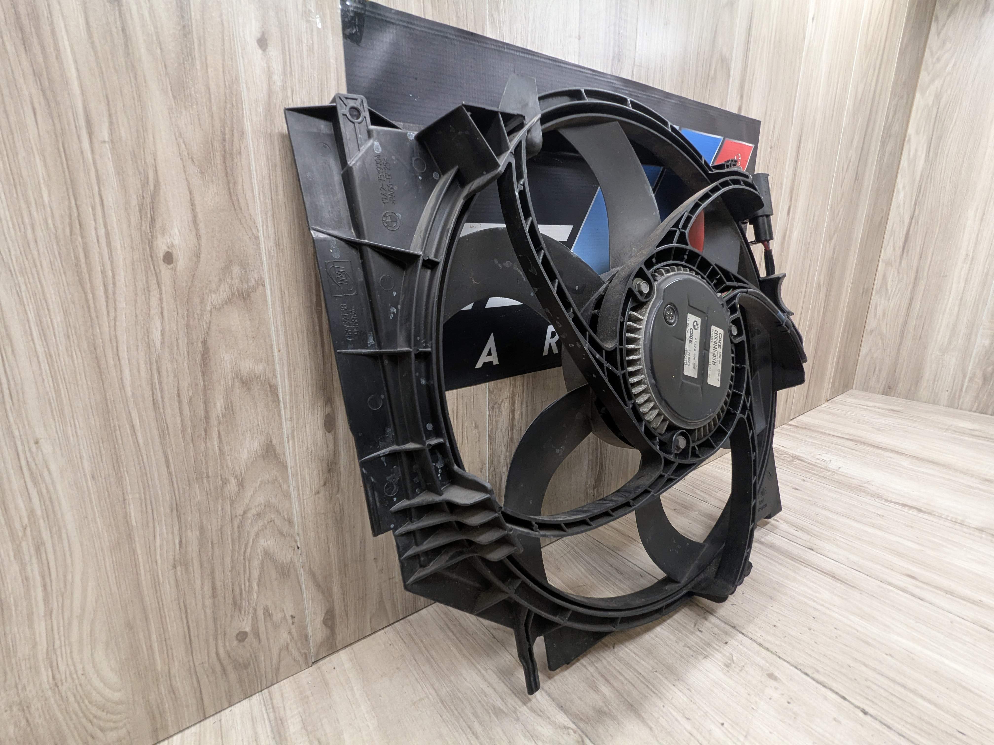 03-08 OEM BMW E85 E86 Z4 Engine M54 N52 Radiator Cooling Fan Shroud 40 ...