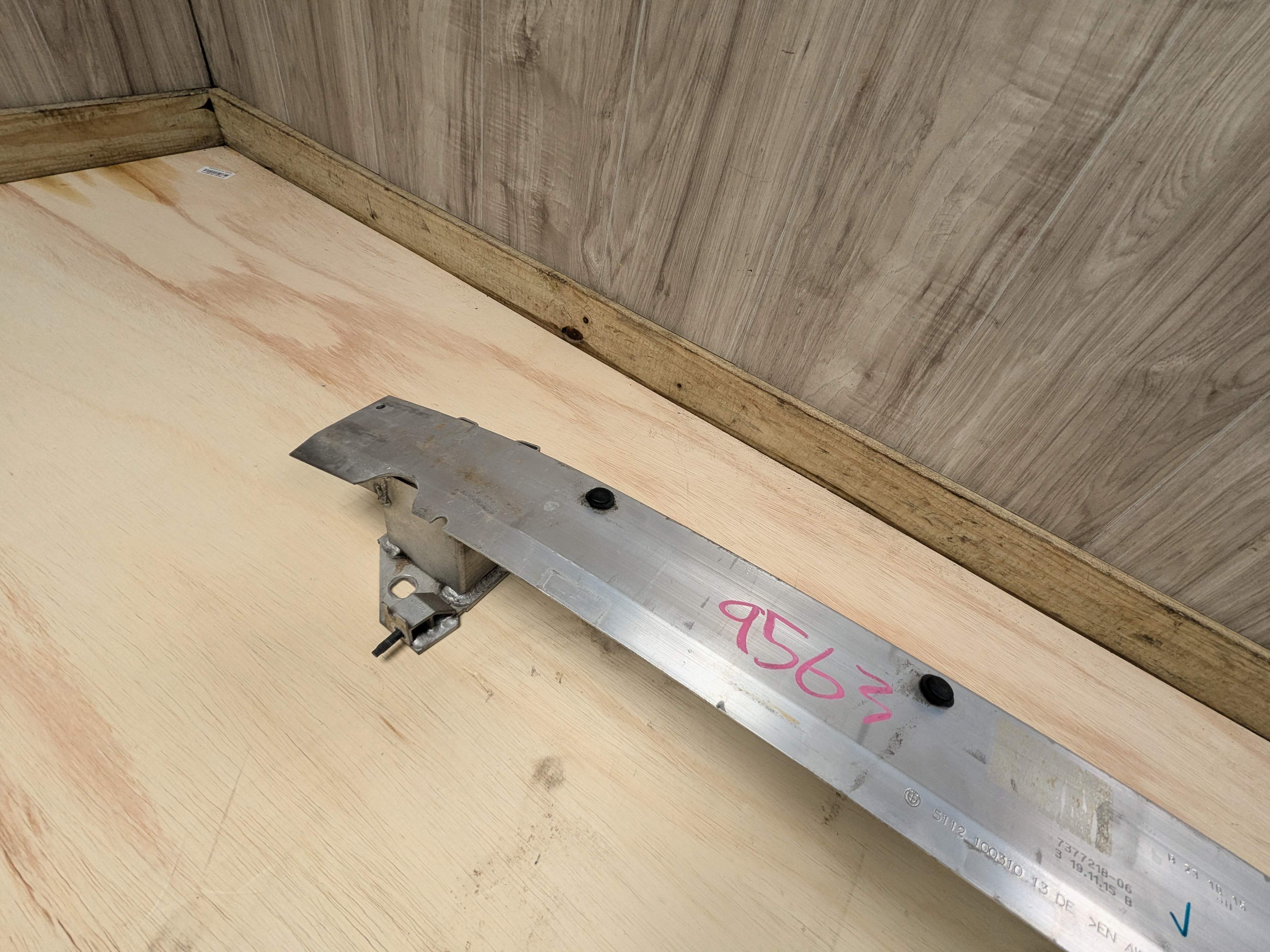 16-19 OEM BMW G11 G12 750 M760 B7 REAR Bumper Reinforcement Impact Cra ...